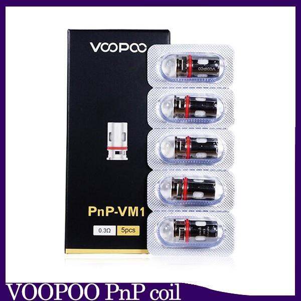 VOOPOO PnP Coil PnP-VM1 0.3ohm Replacement Coil Head for VOOPOO VINCI VINCI R VINCI X Pod Vape ...