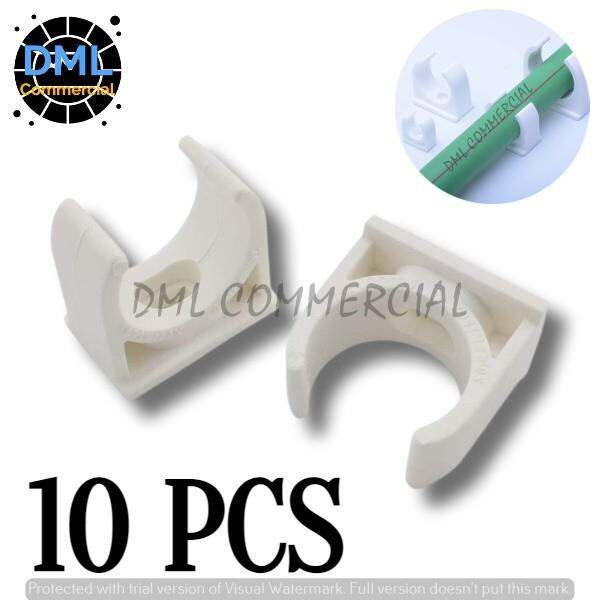 (DML-PPR 14) 10 PCS Supreme PPR Pipe clip PVC Clamp 1/2 for Water Tube ...