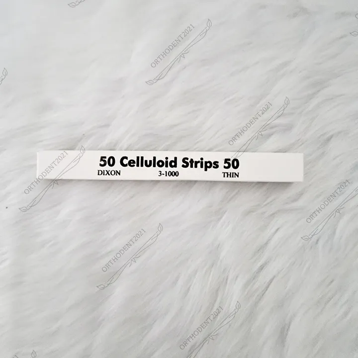 50 pcs Celluloid Strips | Lazada PH