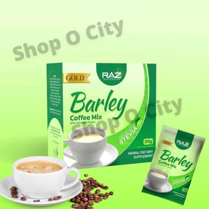 RAZ Barley Coffee Mix with Chia Seeds | Lazada PH