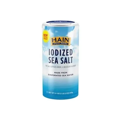 Hain Sea Salt Iodized 595g | Lazada PH