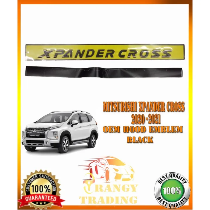 【New】 Mitsubishi Xpander Cross 2020 to 2021 OEM Hood Emblem Black with ...