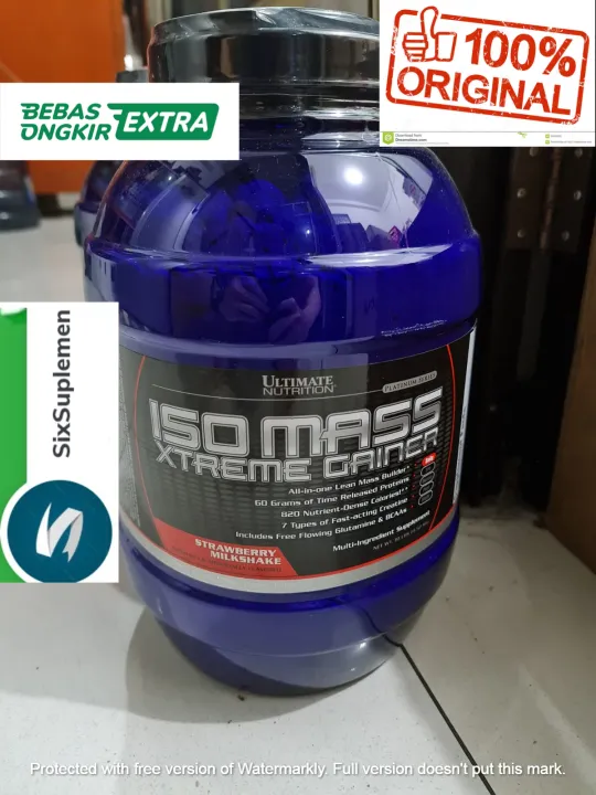 (Iso Mass 10 lbs) Un Ultimate Nutrition iso mass xtreme extreme gainer ...