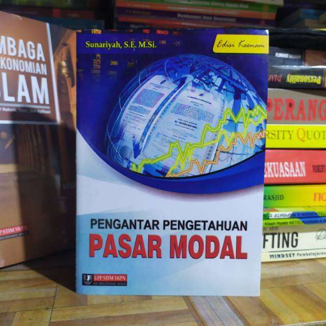 Pengantar pengetahuan pasar modal edisi keenam sunariyah | Lazada Indonesia