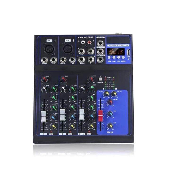 4 CHANNEL mixer with Usb & Bluetooth | Lazada PH