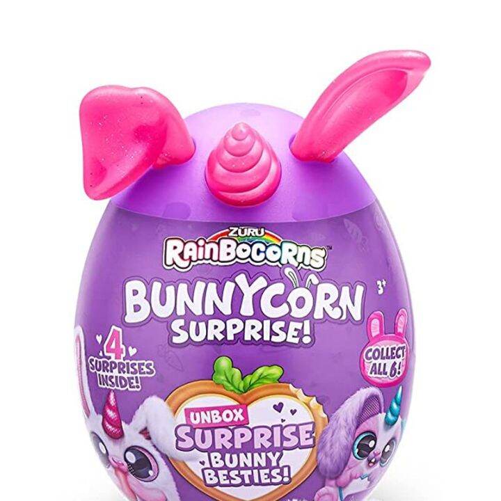 Original Zuru Rainbocorns Bunnycorn Surprise Collectible Plush Toys ...