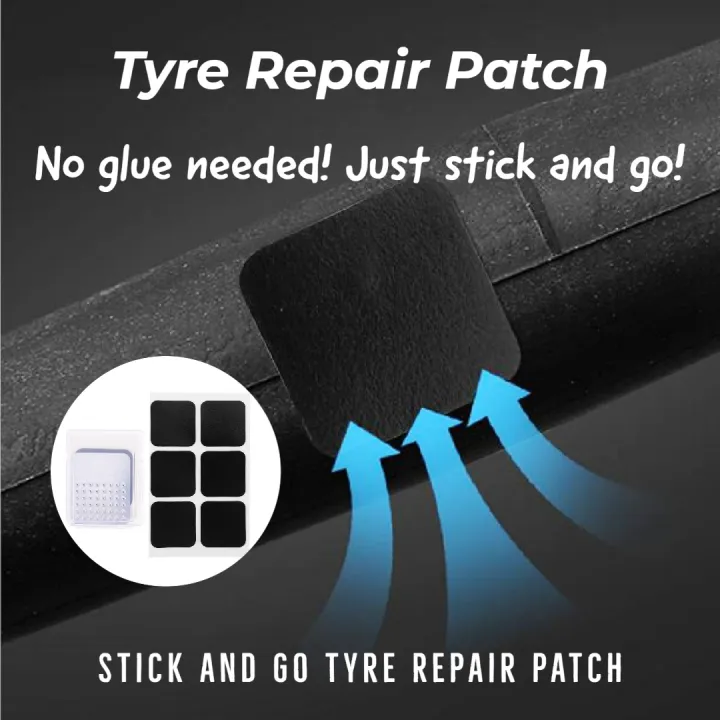 🔥Ready Stock🔥Stick and Go Tyre Repair Patch No Glue Chip Bicycle ...