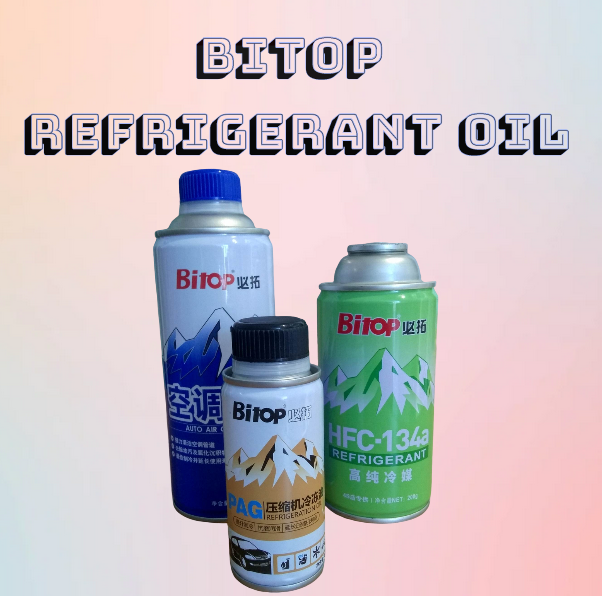 Auto Refrigerant Cleaner Bitop Auto Air conditioner Refrigerant Oil ...