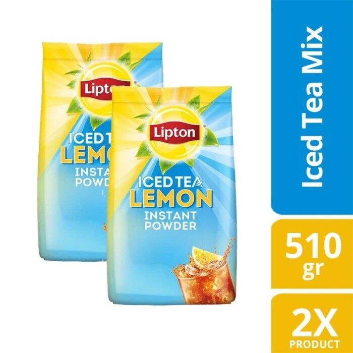 Lipton Ice Tea Mix Lemon 510gr Twin Pack | Lazada Indonesia