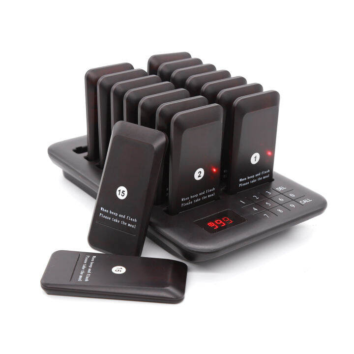 Daytech Pagers and Beepers for Restaurant Service Pager System Table ...