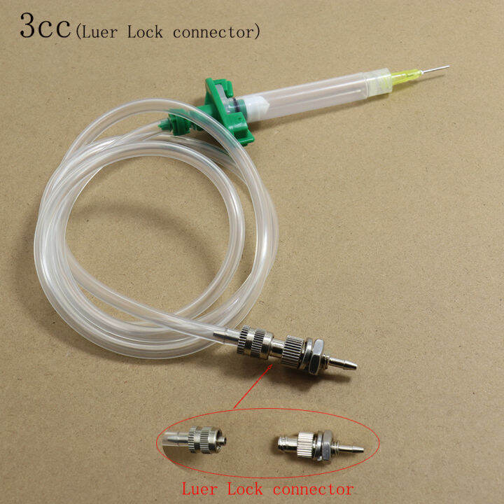 3cc 5cc 10cc 30cc55CC Air Tube Tip Dispenser Barrel Needle Tip US Style ...