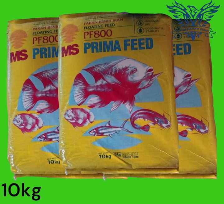 Karungan Pakan Benih Ikan PF-800 10Kg PRIMA FEED 800 | Lazada Indonesia