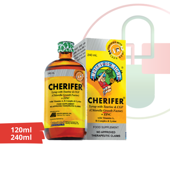 Cherifer With Zinc Syrup | Lazada PH