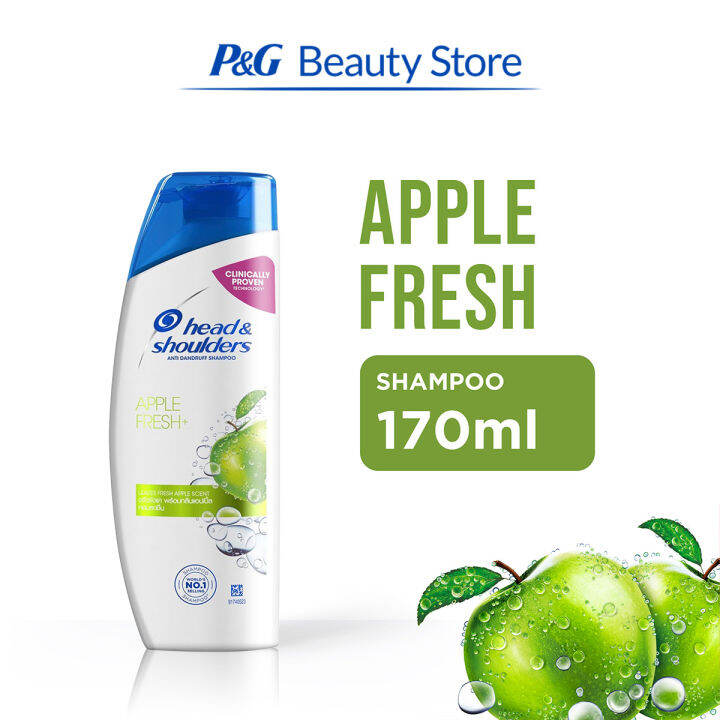 Head & Shoulders Apple Fresh Shampoo 170ml [Anti-Dandruff] | Lazada PH