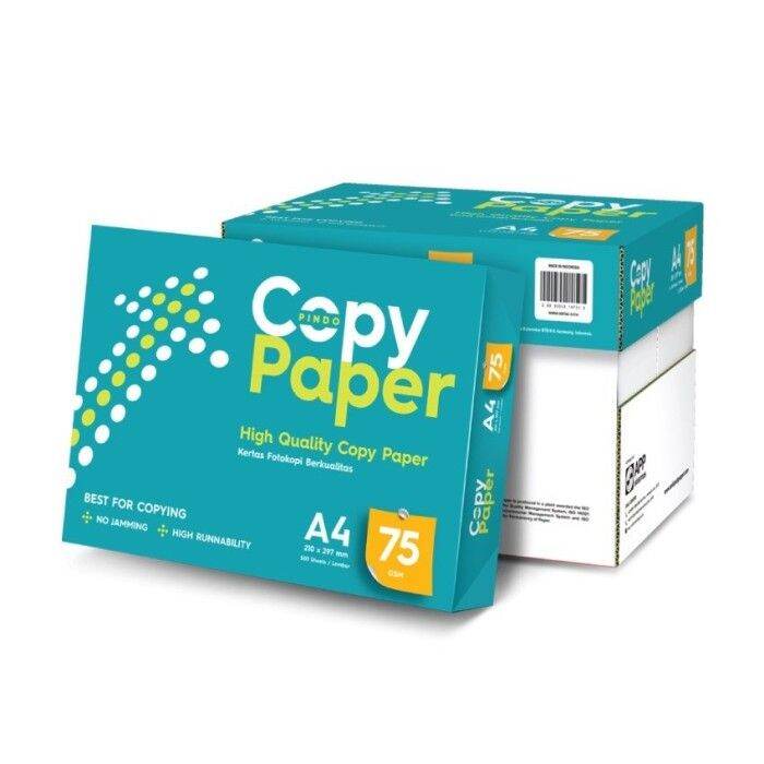 Kertas HVS A4 75 gr Copy Paper 1 Dus / 75gr | Lazada Indonesia