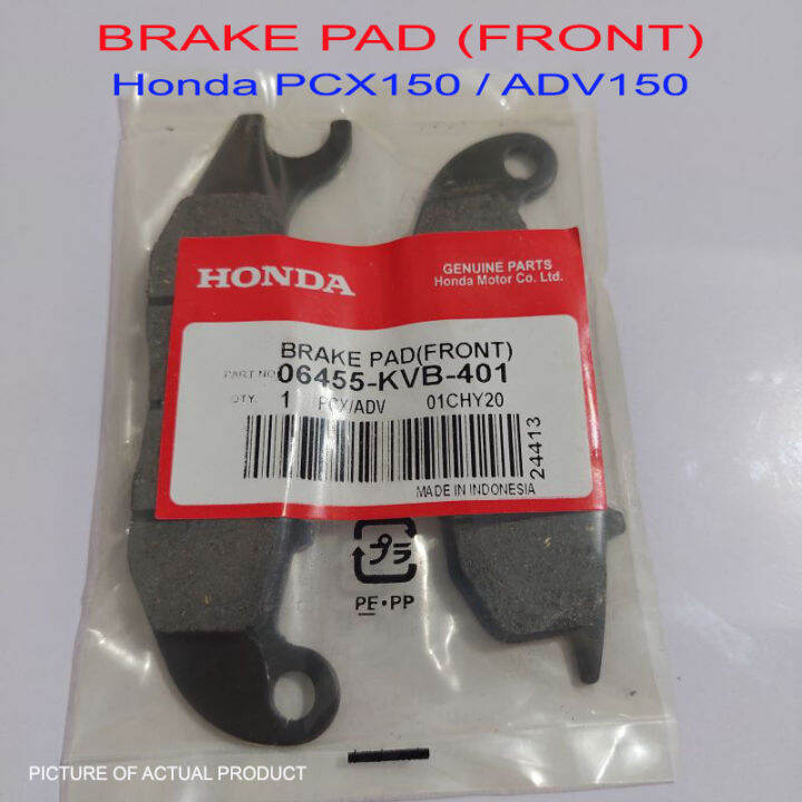 [KV] Honda PCX 150 / ADV 150 FRONT BRAKE PAD / DISC PAD 06455-KVB-401 ...