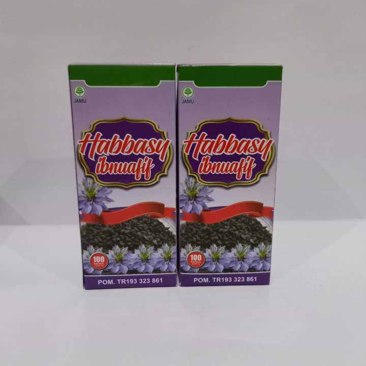 HABBASY IBNUAFIF 100k PONDOK HERBAL habbasyi 100 kapsul BIN AFIF ibnu afif | Lazada Indonesia