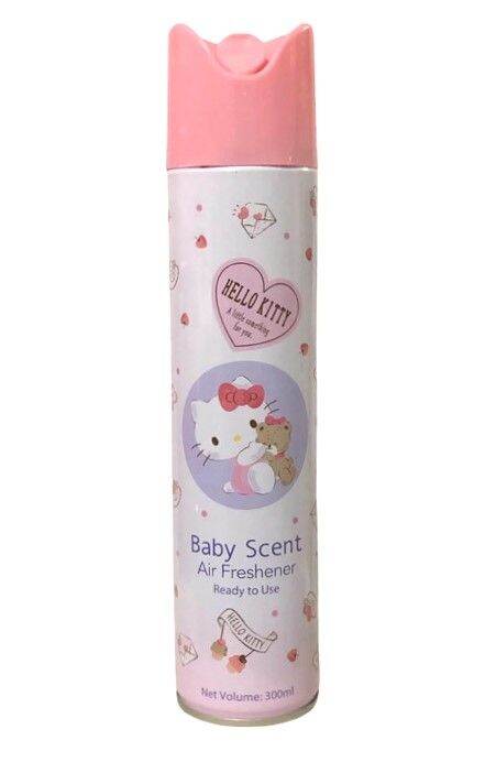 Sanrio Hello Kitty Air Freshener Spray - Baby Scent - Ready To Use ...