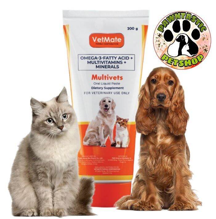 Papi Vetmate Multivets 200g Oral Liquid Paste for Dogs and Cats | Lazada PH