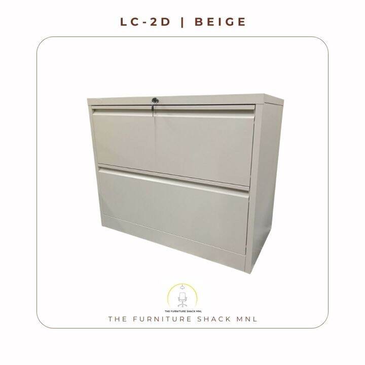 2 Layer Lateral Filing Cabinet LC-2D Beige | Lazada PH
