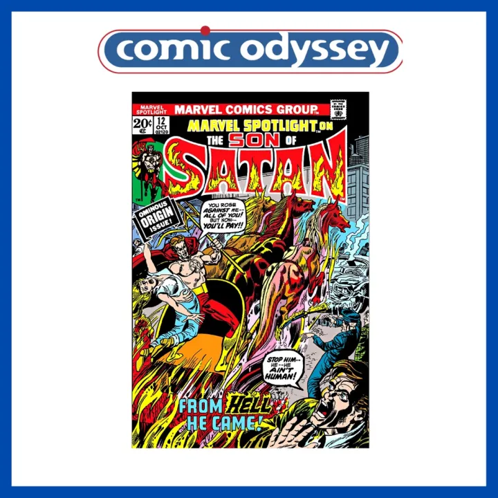 SON OF SATAN MARVEL SPOTLIGHT #12 (2019) Facsimile Edition Herb Trimpe ...