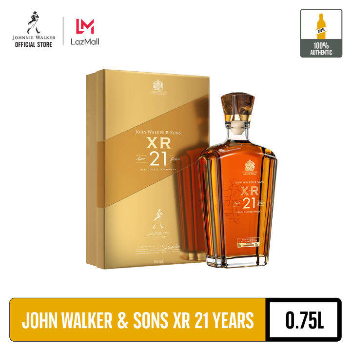 John Walker & Sons XR 21 Years 750ml | Lazada Singapore