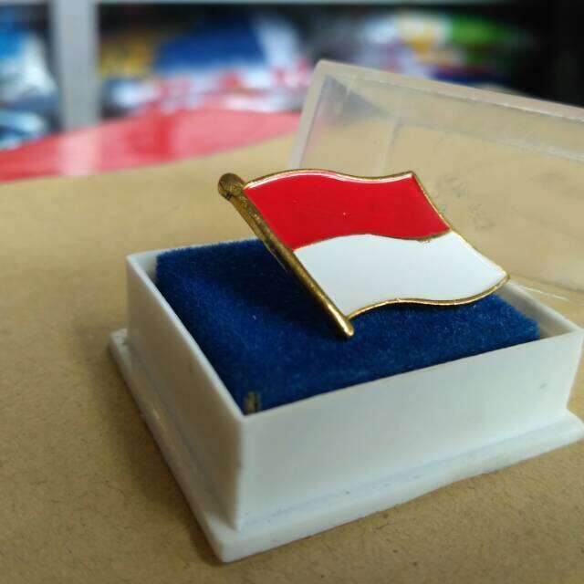 PIN MERAH PUTIH BERKIBAR TEBAL 1ml | Lazada Indonesia