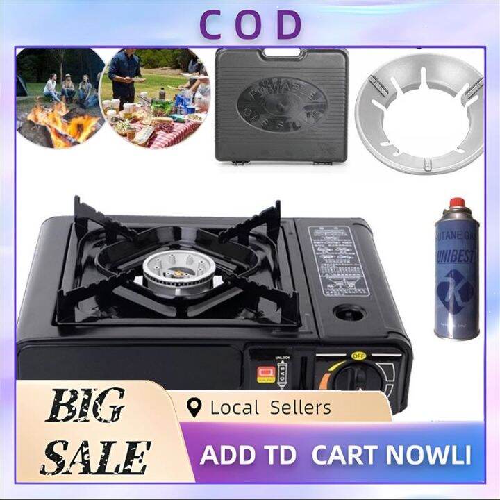 Ready stock 】 Gas Stove With Case Portable Butane Camping Butaine ...