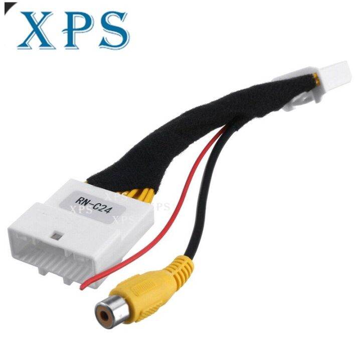 xps Car 24Pin Video Input Switch Reverse Parking Camera Rca Adapter ...