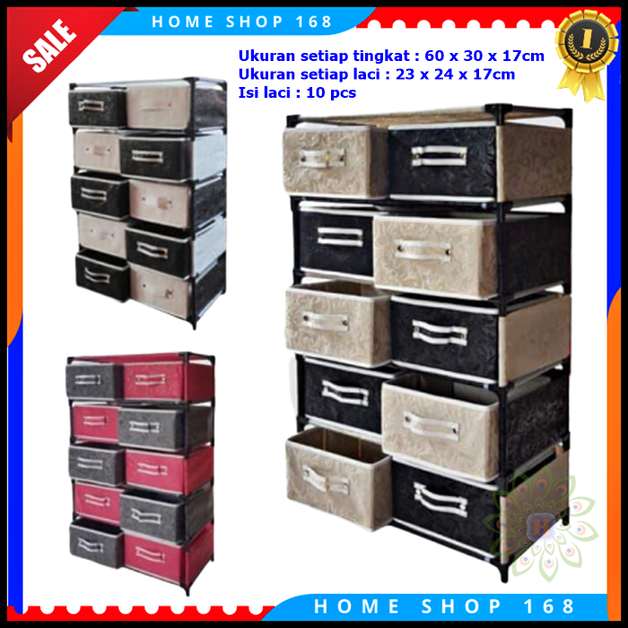 LACI BOX NAKAS | LACI KOTAK SUSUN | RAK LACI MULTI | NAKAS MINIMALIS ...