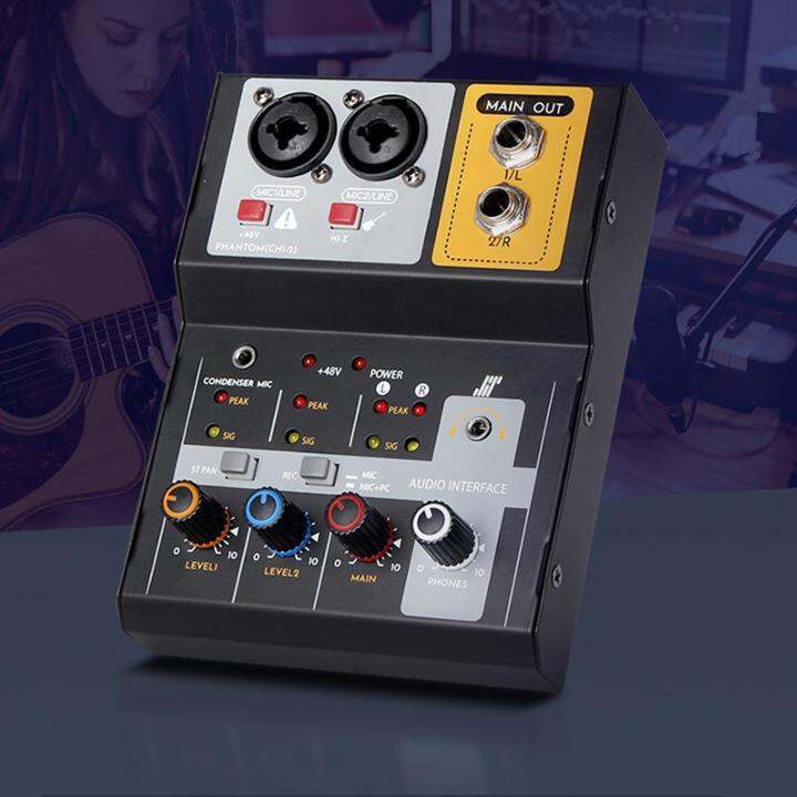 Magic Sound Mini Audio Mixer Audio Mixer Controller for Party Recording ...