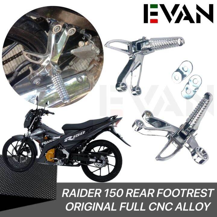 Raider 150 Rear Footrest(Rear Pedal) Original Full CNC Alloy Quality ...
