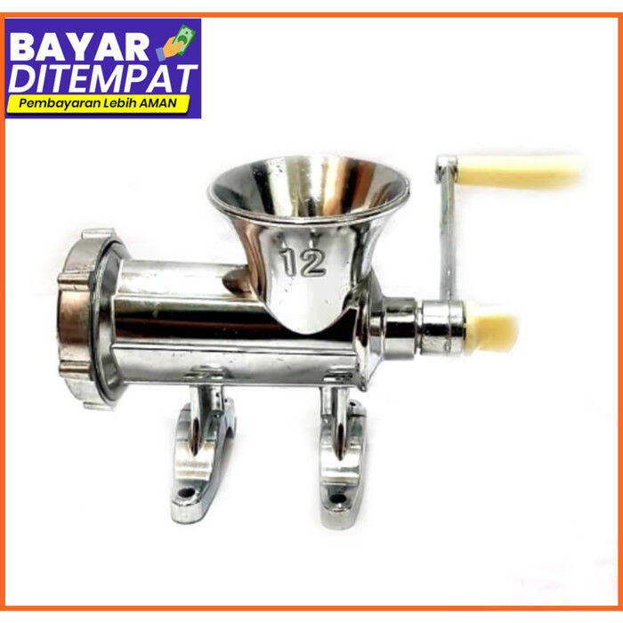 gilingan daging VIPOO no.12 untuk daging kacang bumbu ikan dll.stenlis ...