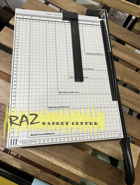 Quaff Paper Cutter Trimmer B4 Size - Cutters Trimmers for Papers ...