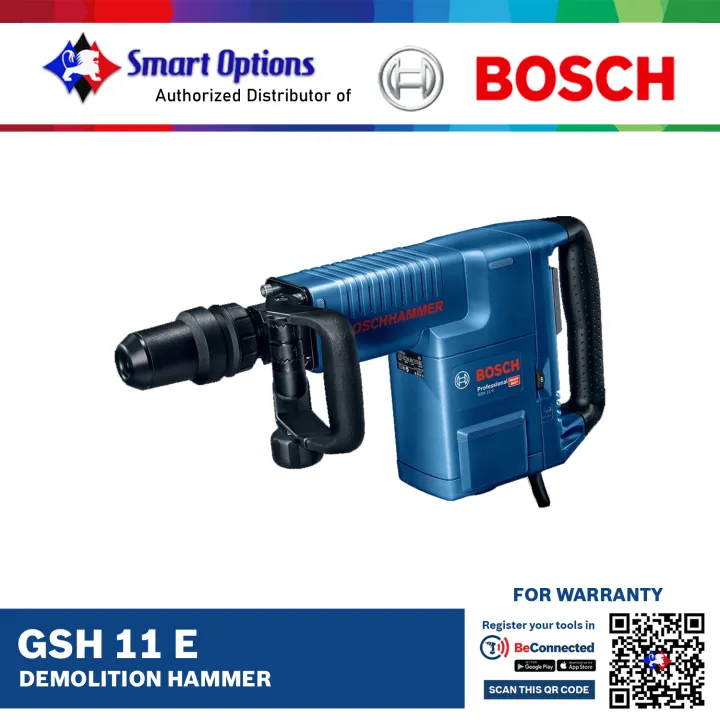 BOSCH GSH 11 E DEMOLITION HAMMER 0.611.316.8K0 | Lazada PH