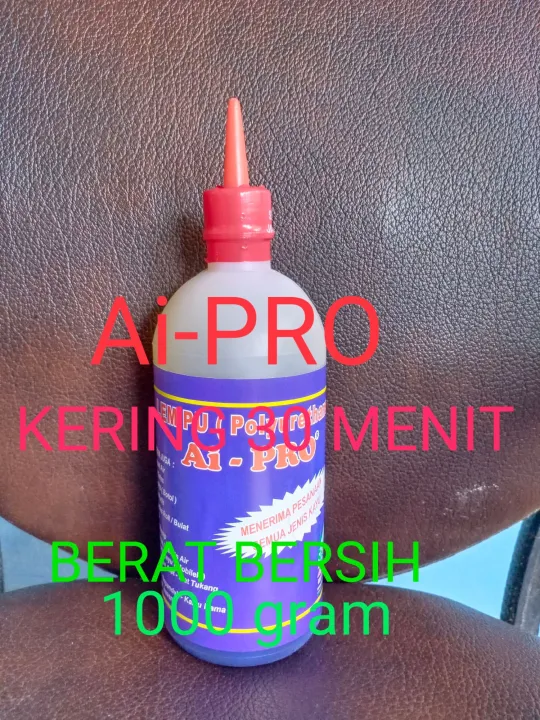MERAH.lem pu Ai-pro atau lem botol Ai-pro.1 KG | Lazada Indonesia