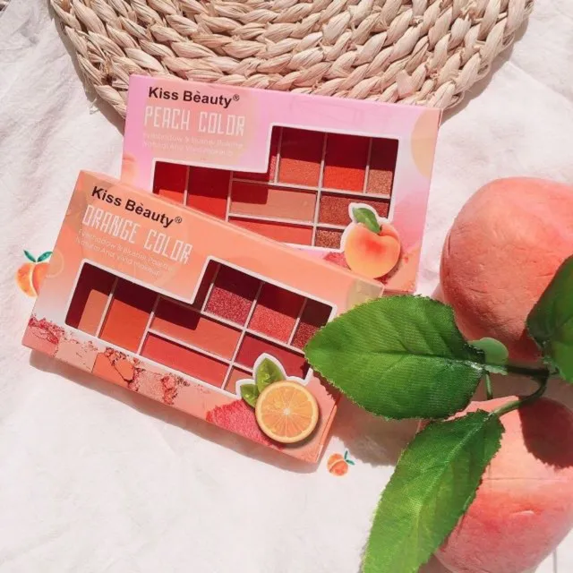 New Kiss beauty พาเลทลูกพีช อายแชโดย์ บลัชออน โทนพีช ลูกพีชใหม่ ...