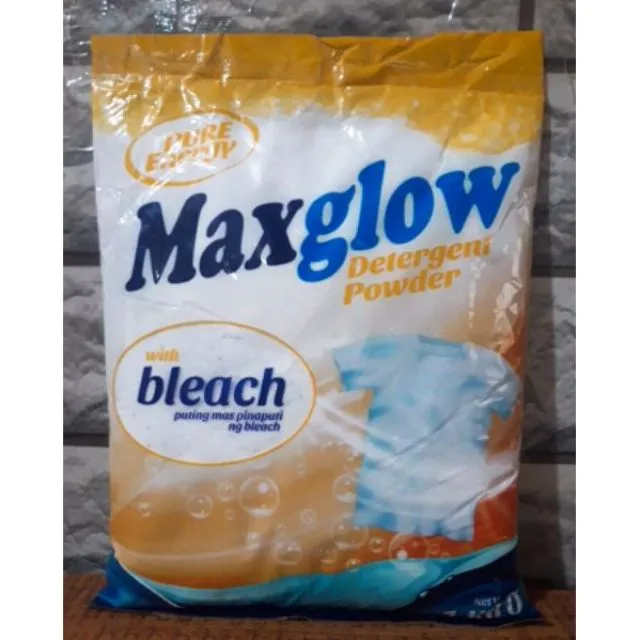 COD Maxglow Detergent Powder with Bleach | Lazada PH