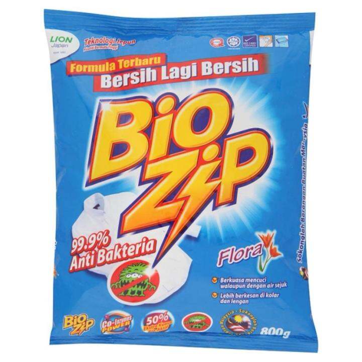 BIO ZIP PWD DET 800G (FLORAL) | Lazada