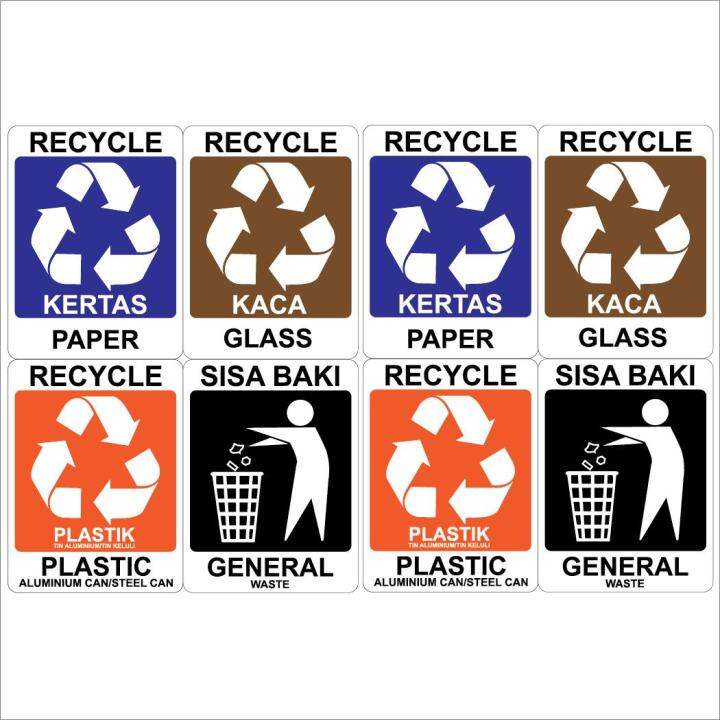 RECYCLE PAPER, GLASS, PLASTIC, ALUMINUM CAN STEEL CAN & GENERAL WASTE ...