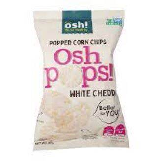 Oh So Healthy White Cheddar Popped Corn Chips 80g - Gluten-Free, Halal ...
