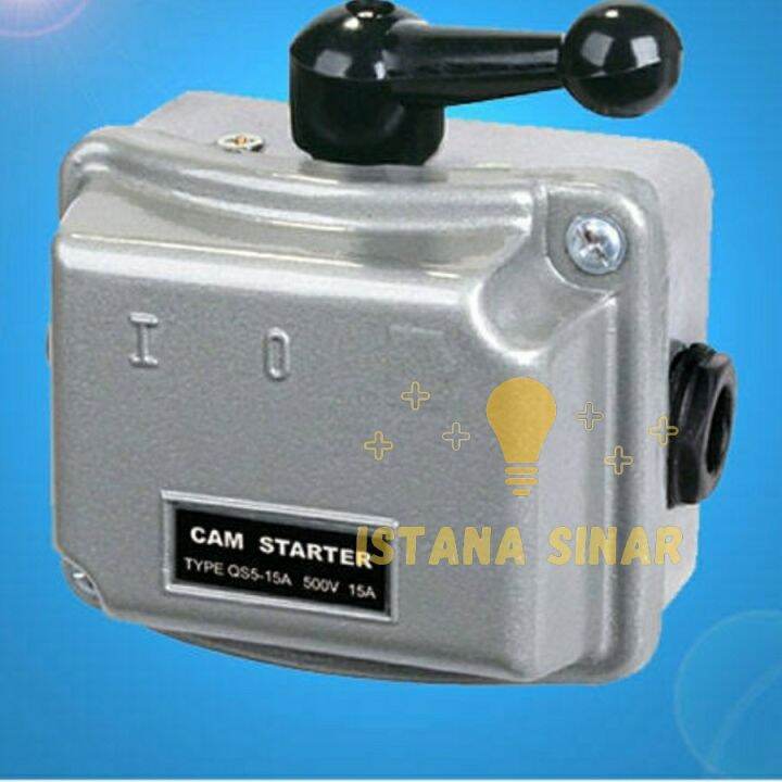 Cam Starter GA - 15A / Saklar Genset / Tuas Jenset (I-0) Body Besi | Lazada Indonesia