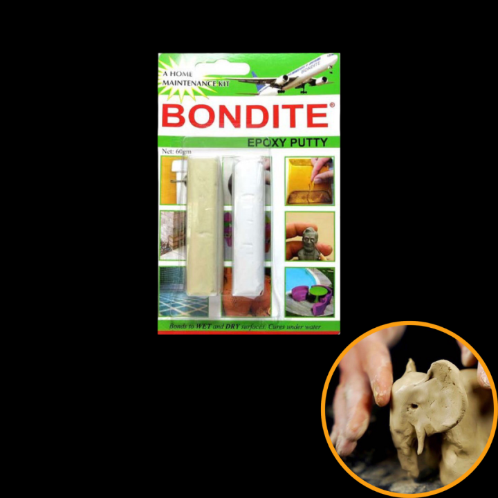 Bondite Epoxy Putty Glue Adhesive Household Repair 粘结剂 | Lazada