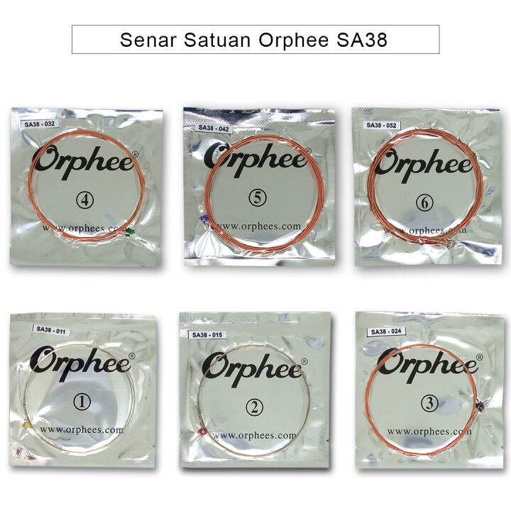 Orphee SA Senar Satuan Akustik Single String | Lazada Indonesia