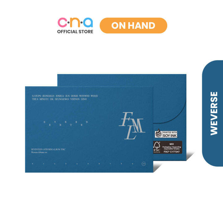 SEVENTEEN - FML (Weverse Albums version) 10th Mini Album | Lazada PH