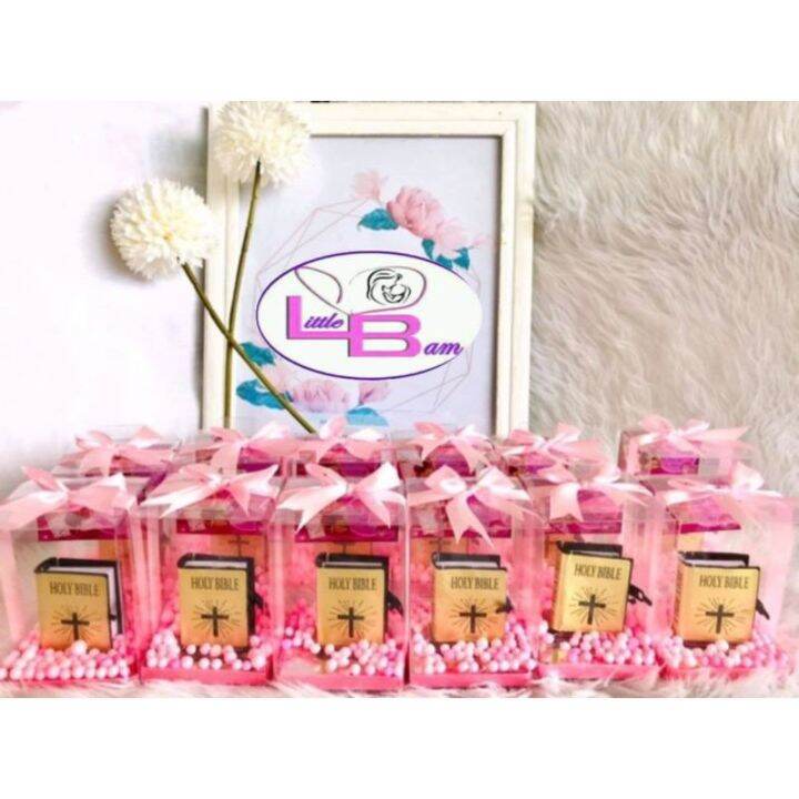 Christening souvenirs Mini bible souvenir | Lazada PH