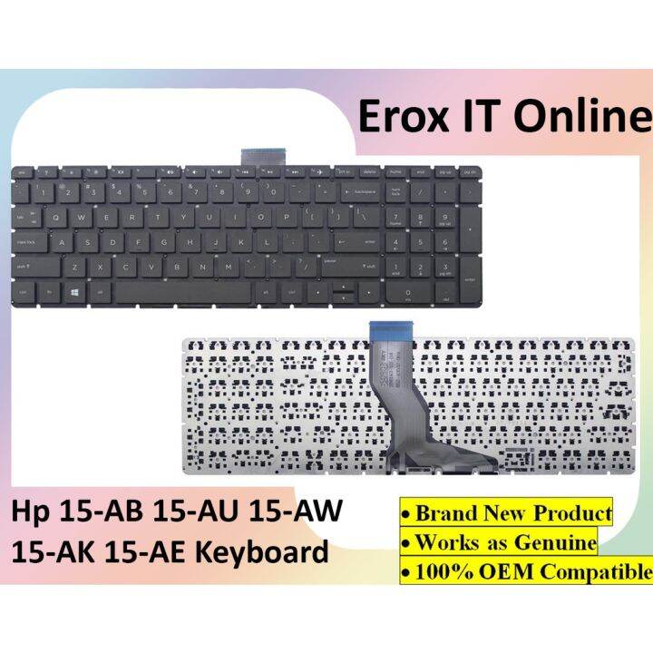 Replacement Hp Laptop for 15-AB010TX Keyboard | Hp 15-ab Keyboard | Lazada