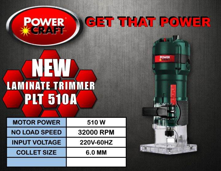 Trimmer Powercraft (PLT 510) | Lazada PH