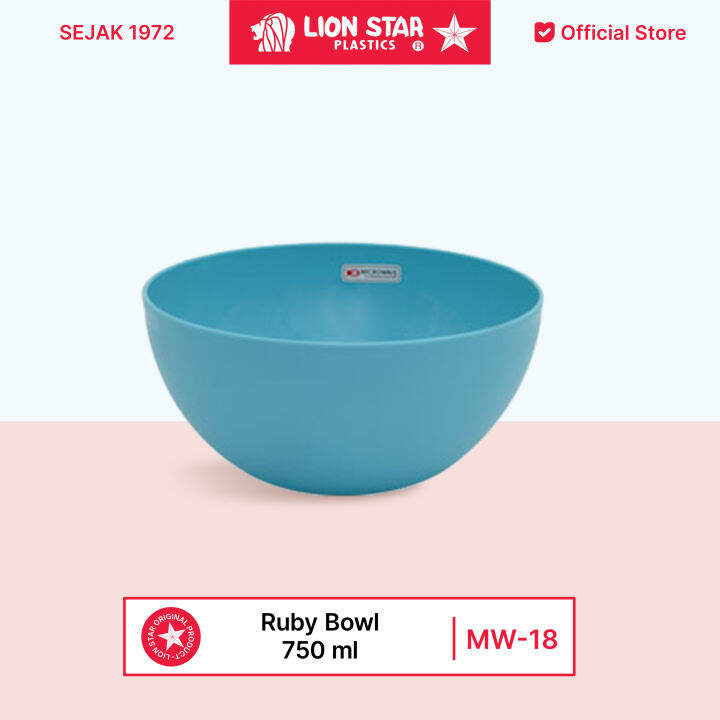 LION STAR Mangkok Makan Ruby Bowl 750 ml MW-18 | Lazada Indonesia