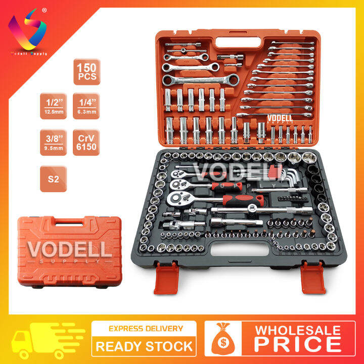 151PCS Ratchet Box Socket Set Box Set Spanner Set Wrench Set Tools Set ...